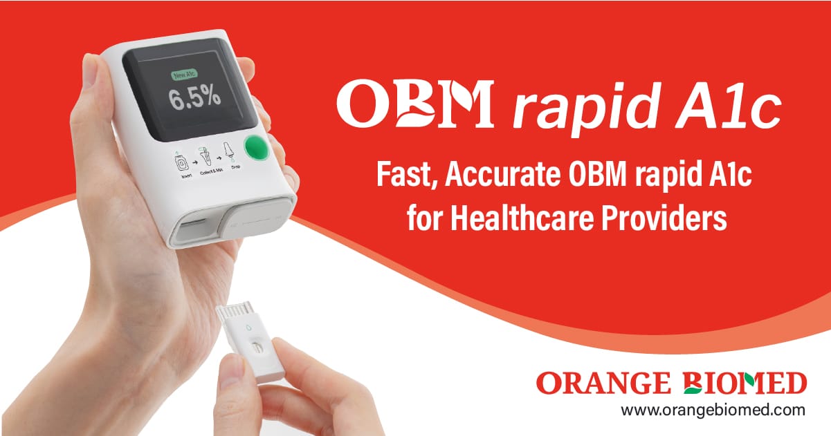 Point-of-Care A1C Test for Healthcare Providers | OBM rapid A1C